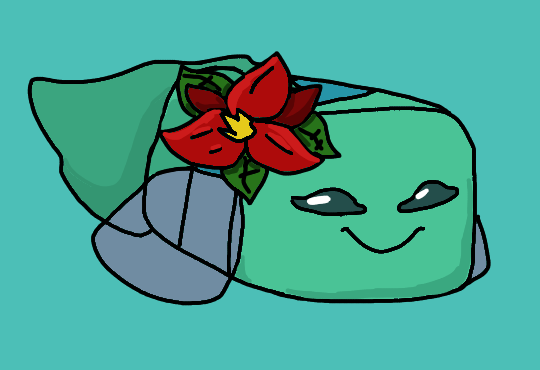 art of tadpole bee with poinsettia | Fandom