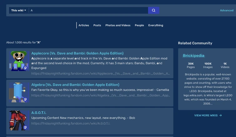 what do you think of the revamp of the fandom search bar and the fandom ...