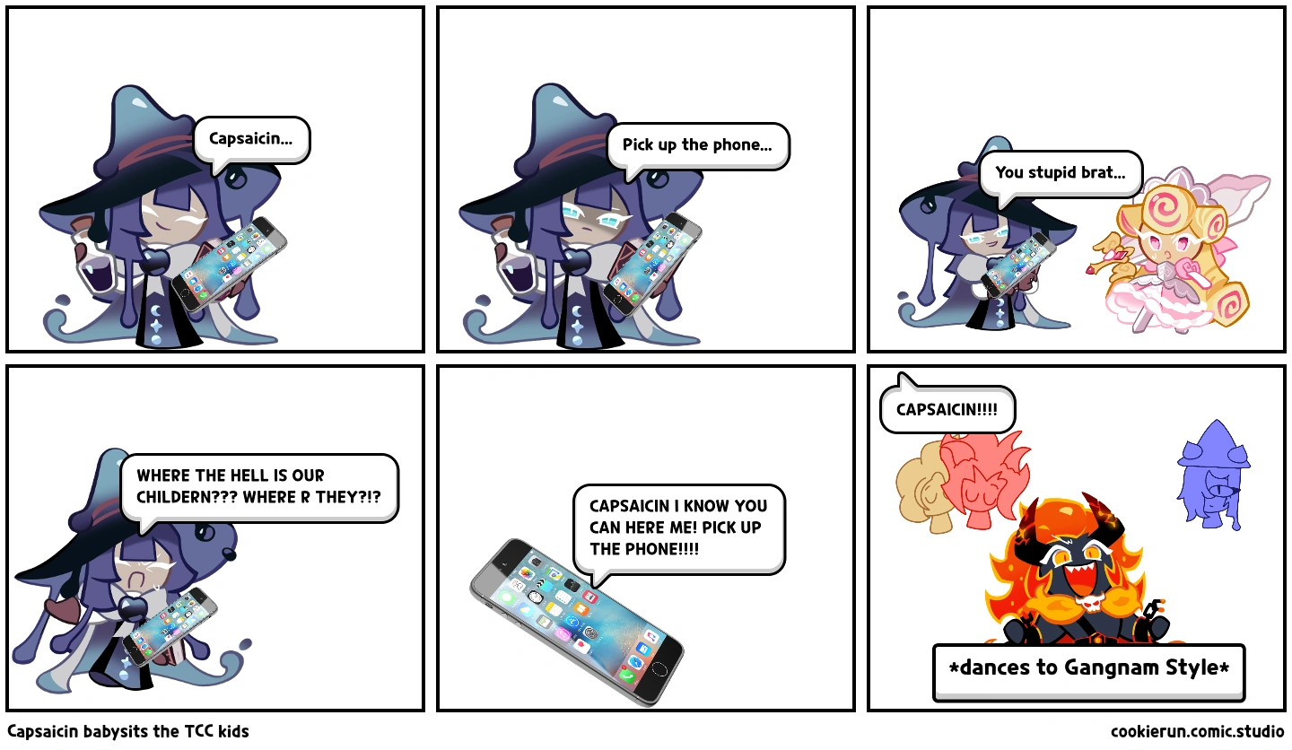 POV: Capsaicin babysits the TCC kids | Fandom