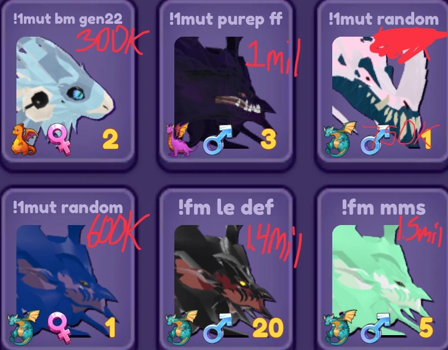 LF: themed mosus and themed gynges | Fandom