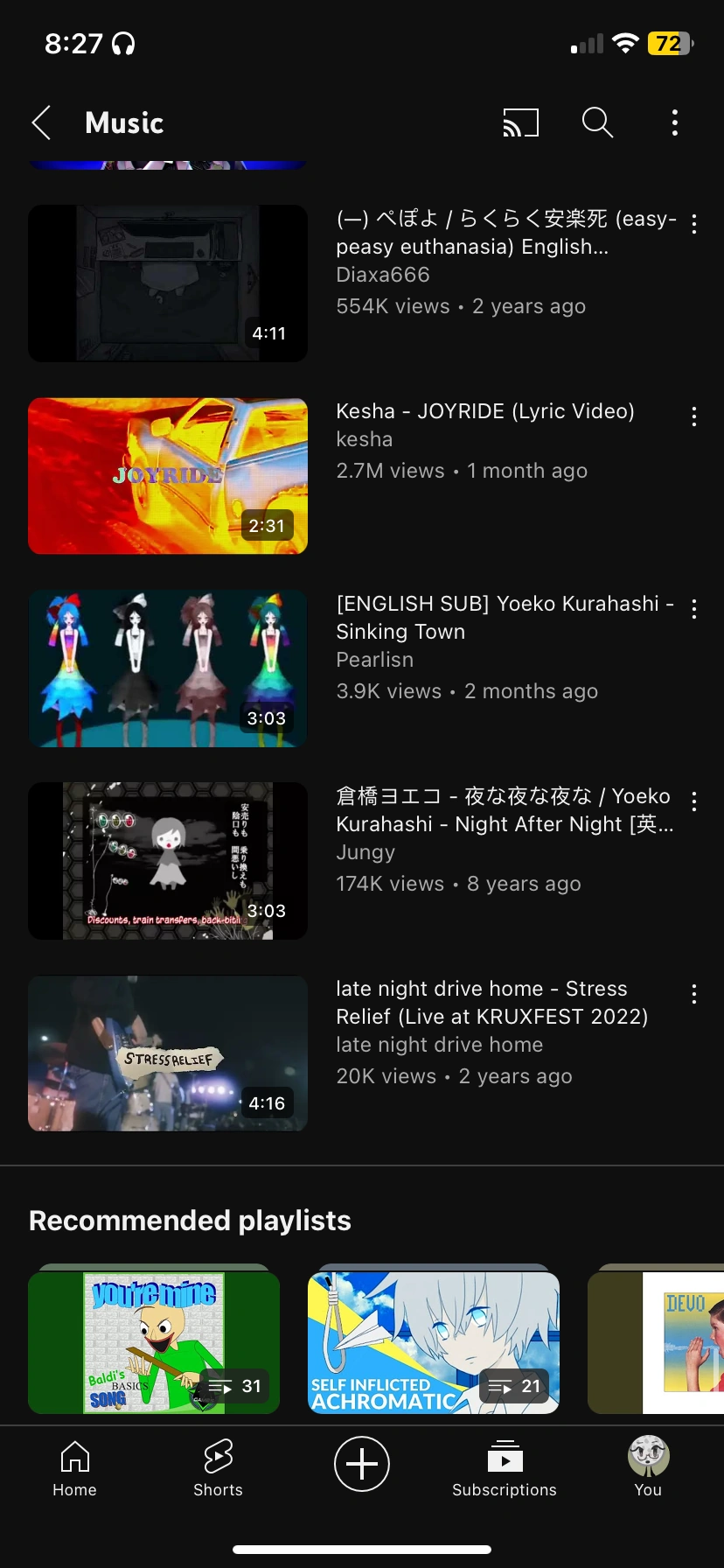 my playlist | Fandom