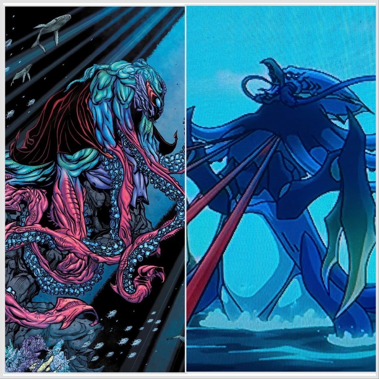 Death Battle: Release the Krakens!: Na Kika vs Kraken (Skull Island)🦑 ...