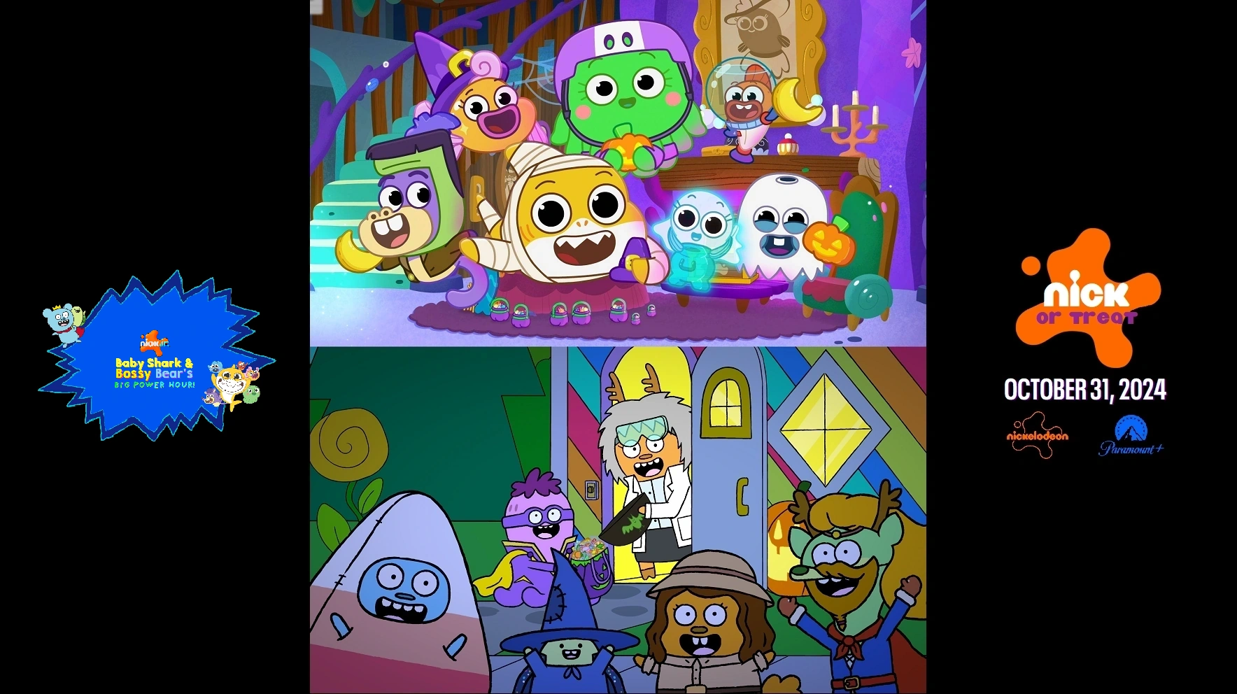 Baby Shark's Big Show! × Bossy Bear Crossover Ideas(Halloween Edition)🎃 ...