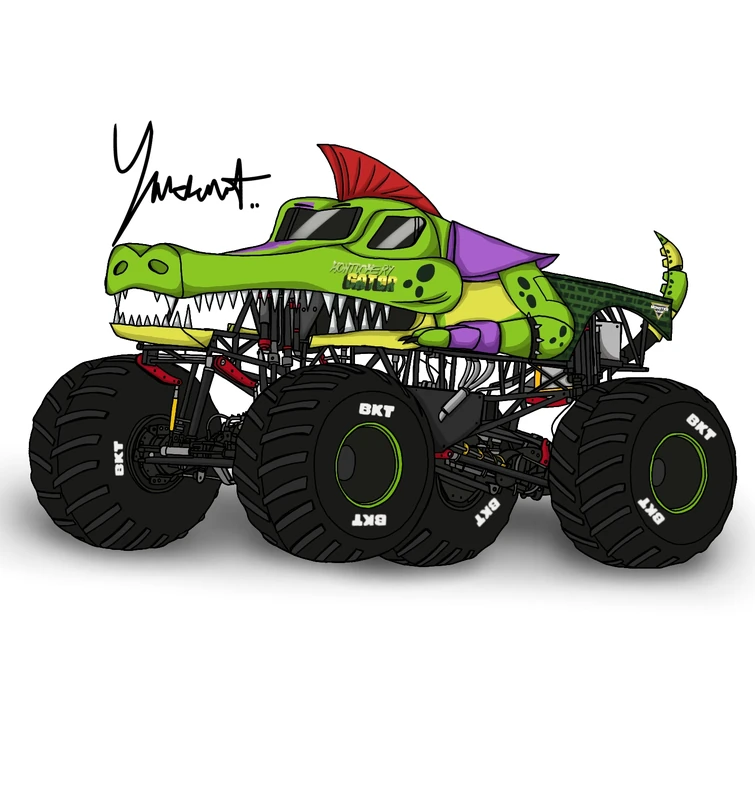Fnaf SB X Monster Jam (fanart & concept by me) | Fandom