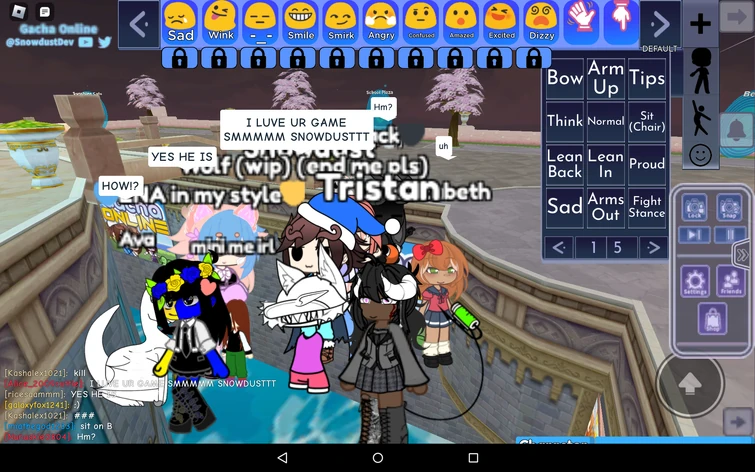 Heeey i met SnowdustDev!!!! (Creator of gacha online) | Fandom
