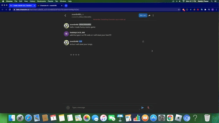 i made zvardin bot | Fandom