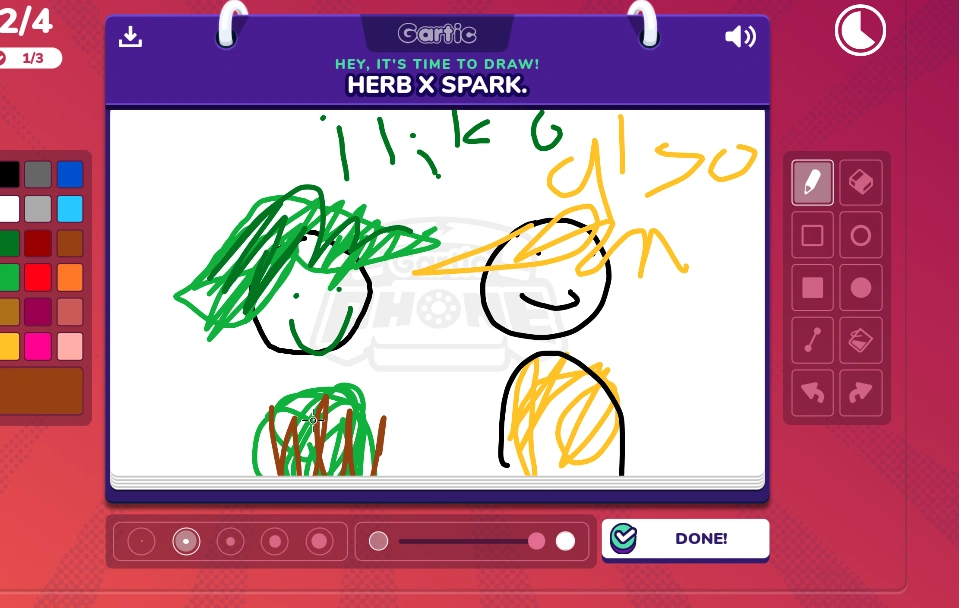 look at my great drawing in gartic phone | Fandom