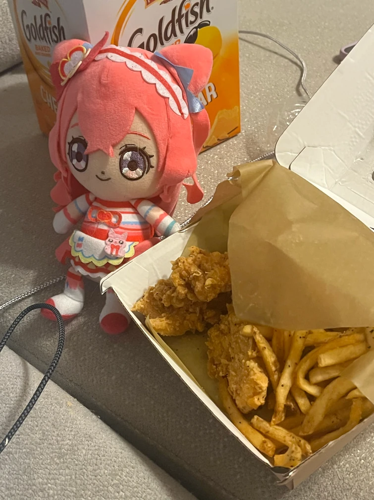Cure precious and her Popeyes food box | Fandom