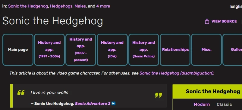 Favorite Sonic Quote! | Fandom