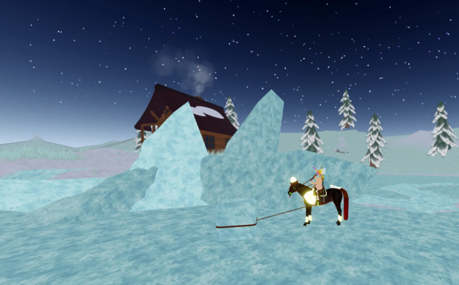 Igloo tutorial (+number of cubes & gold flakes): In case anyone was as ...