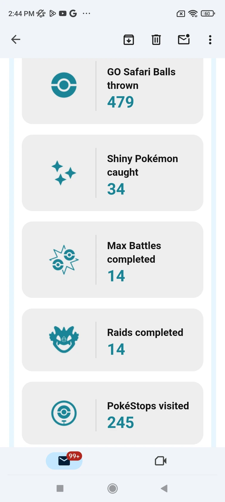 GO Wild Area Official results from my Gmail! | Fandom