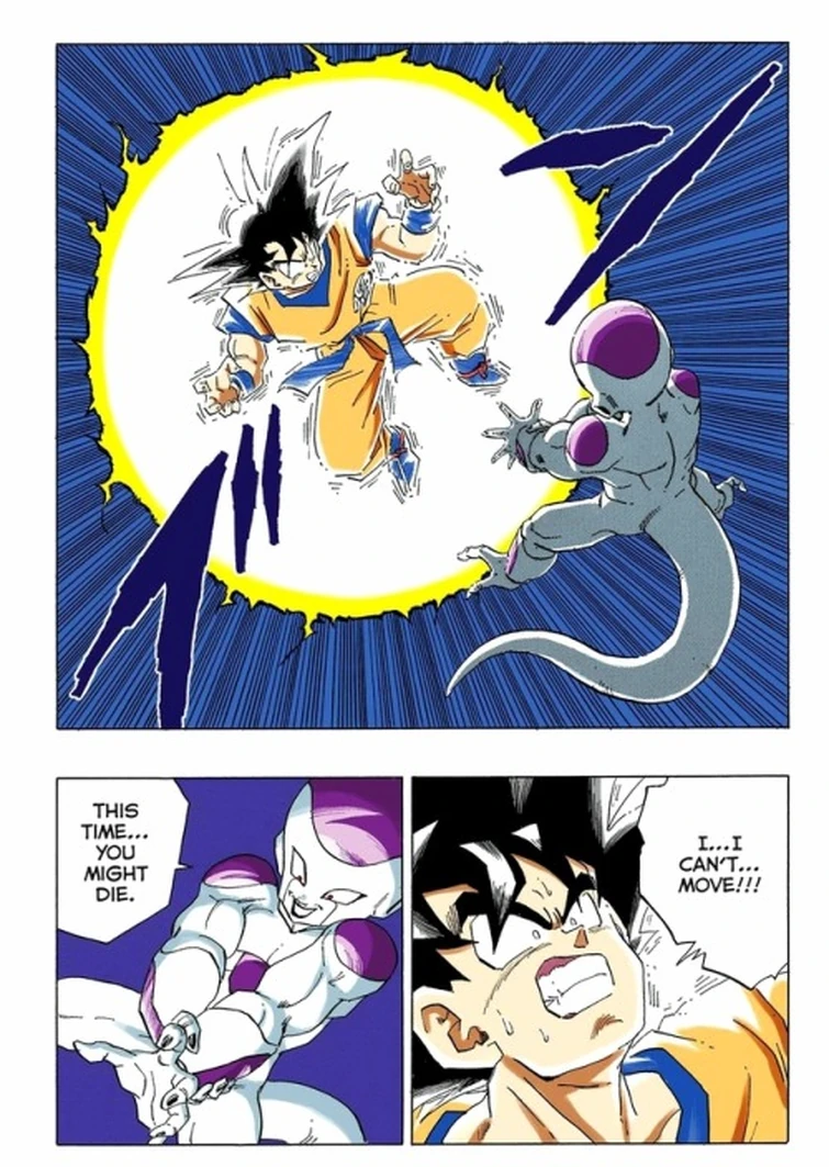 🔎: Frieza plays ping pong with Goku | Fandom