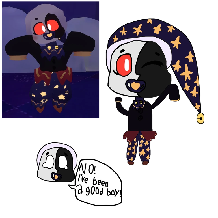 I made a baby moon art | Fandom