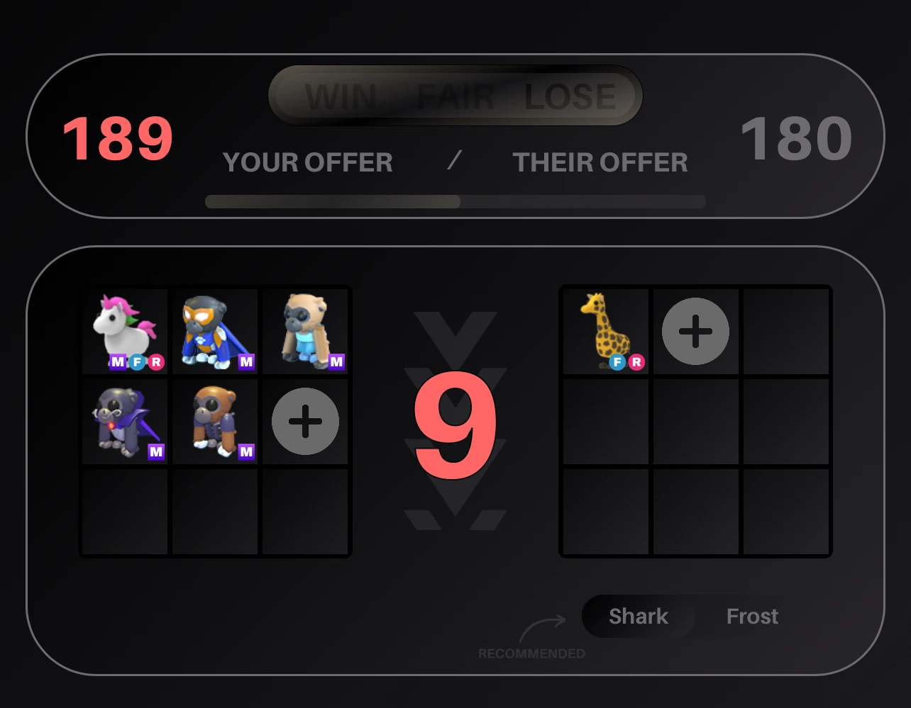 Lf FR Giraffe (My offers are on the left!) | Fandom