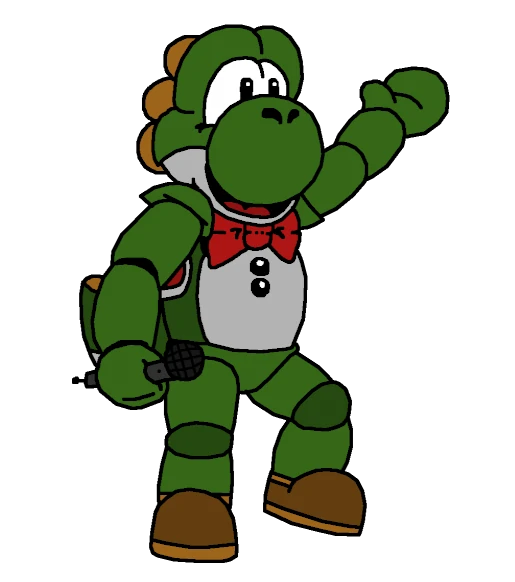Yoshi (Animatronic) | Adam and Friends Wiki | Fandom