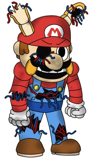 Withered Toy Mario | Adam and Friends Wiki | Fandom