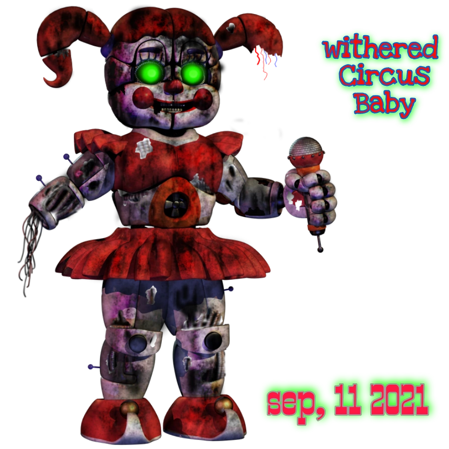 Withered Circus Baby | Adam and Friends Wiki | Fandom
