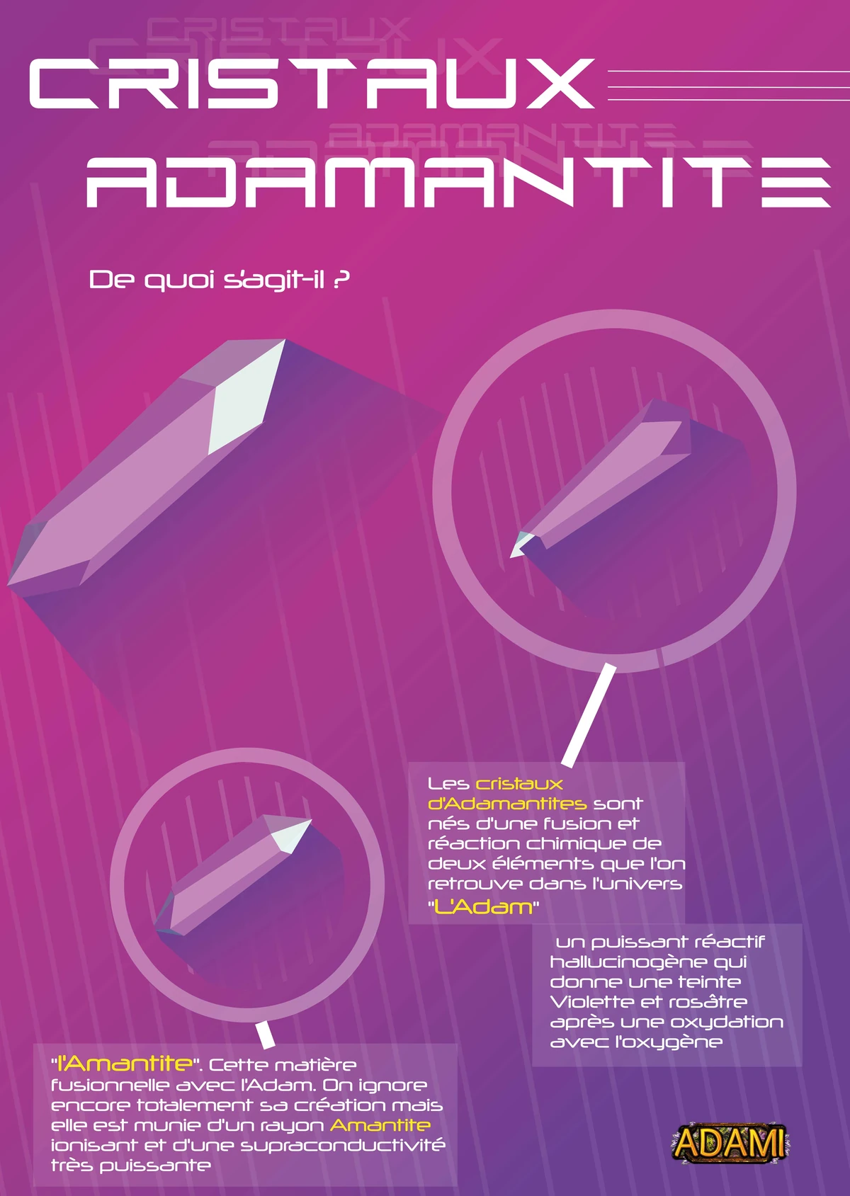 Cristaux Adamantite | Wiki Adami | Fandom