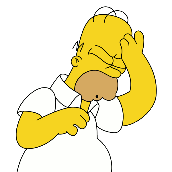 Homer Simpson Holding Apple Logo Homer Simpson IDs | Adam's Dream
