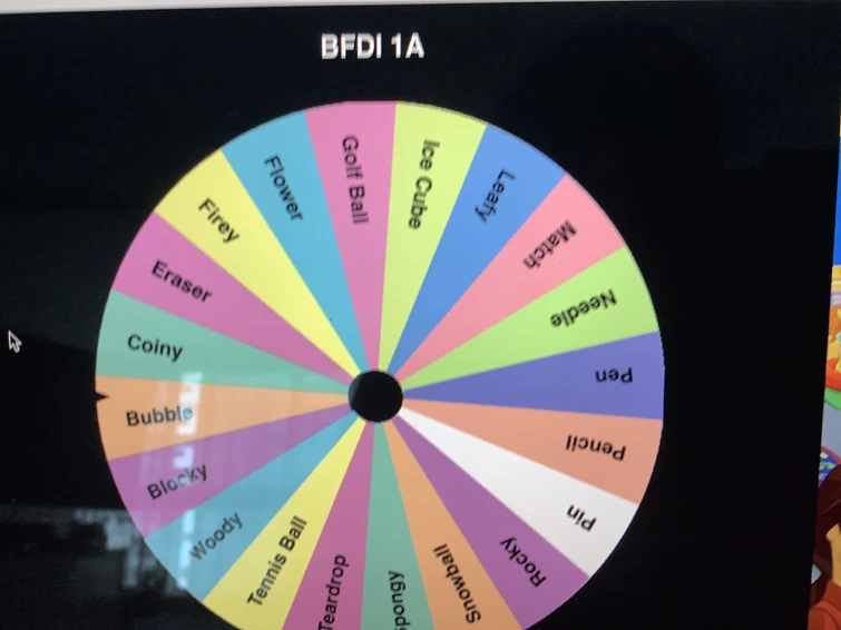 BFDI but I use this spinner wheel. | Fandom