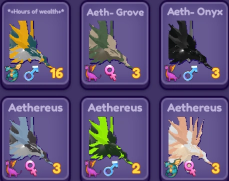 Looking at offers on my aeth collection! | Fandom