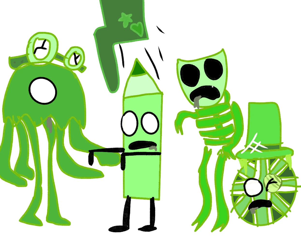 They have became zombiefied | Fandom