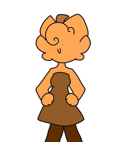 ok cus most of u don't like the fact that her dress is short, I redrew ...