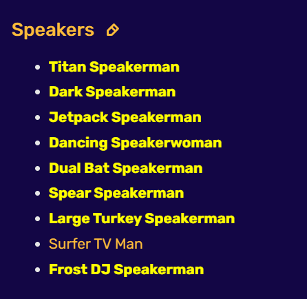 Speakers | Fandom
