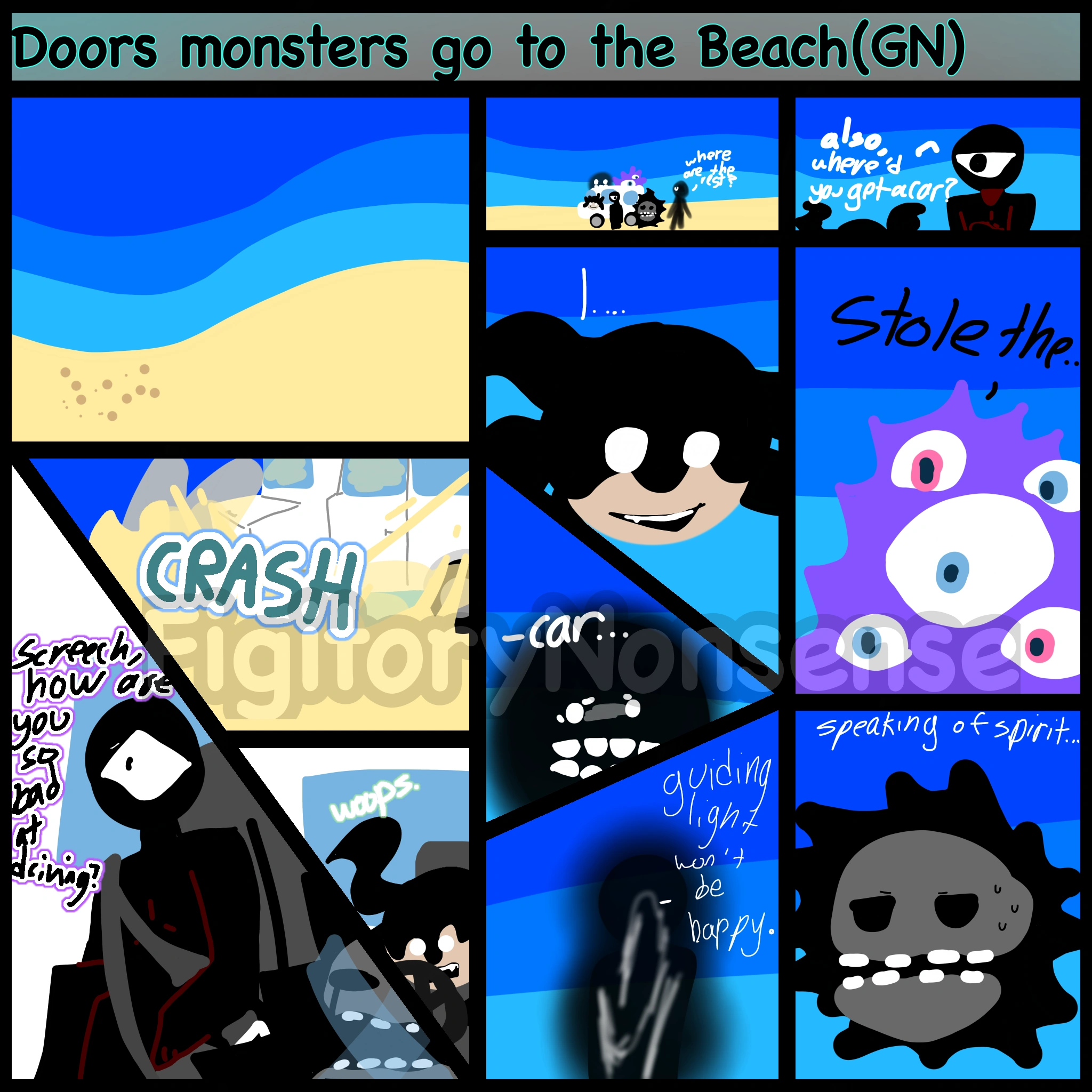 Comic thingy (page one) | Fandom