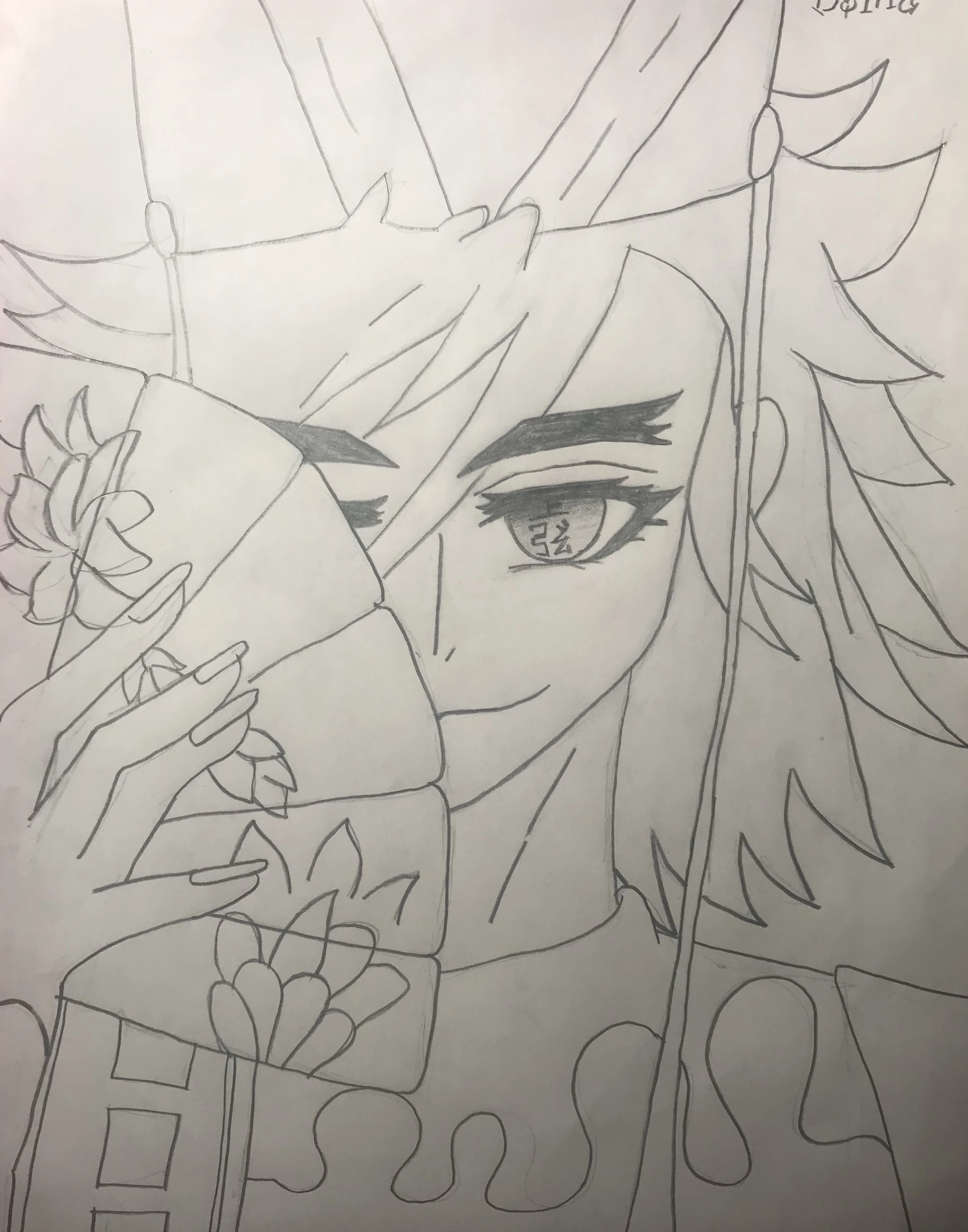 So decided to draw Doma -w- results... | Fandom