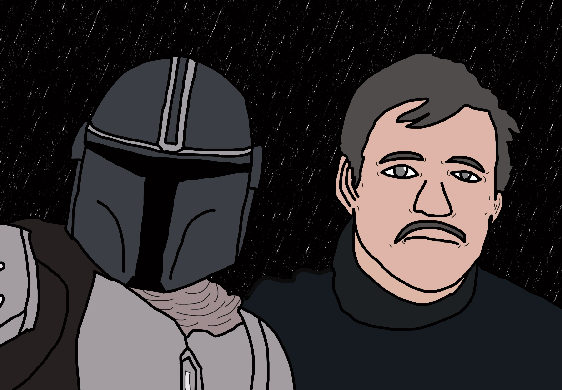 Just drew Din Darin (the Mandalorian) | Fandom