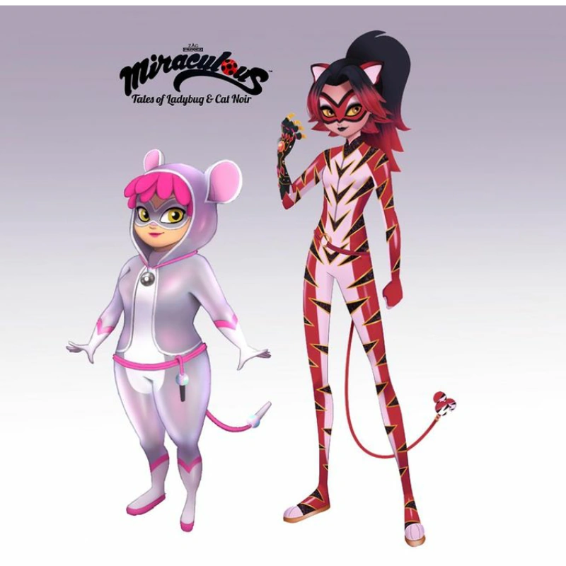Purple Tigress and MultiMouse Concept art released by @Angiensca | Fandom