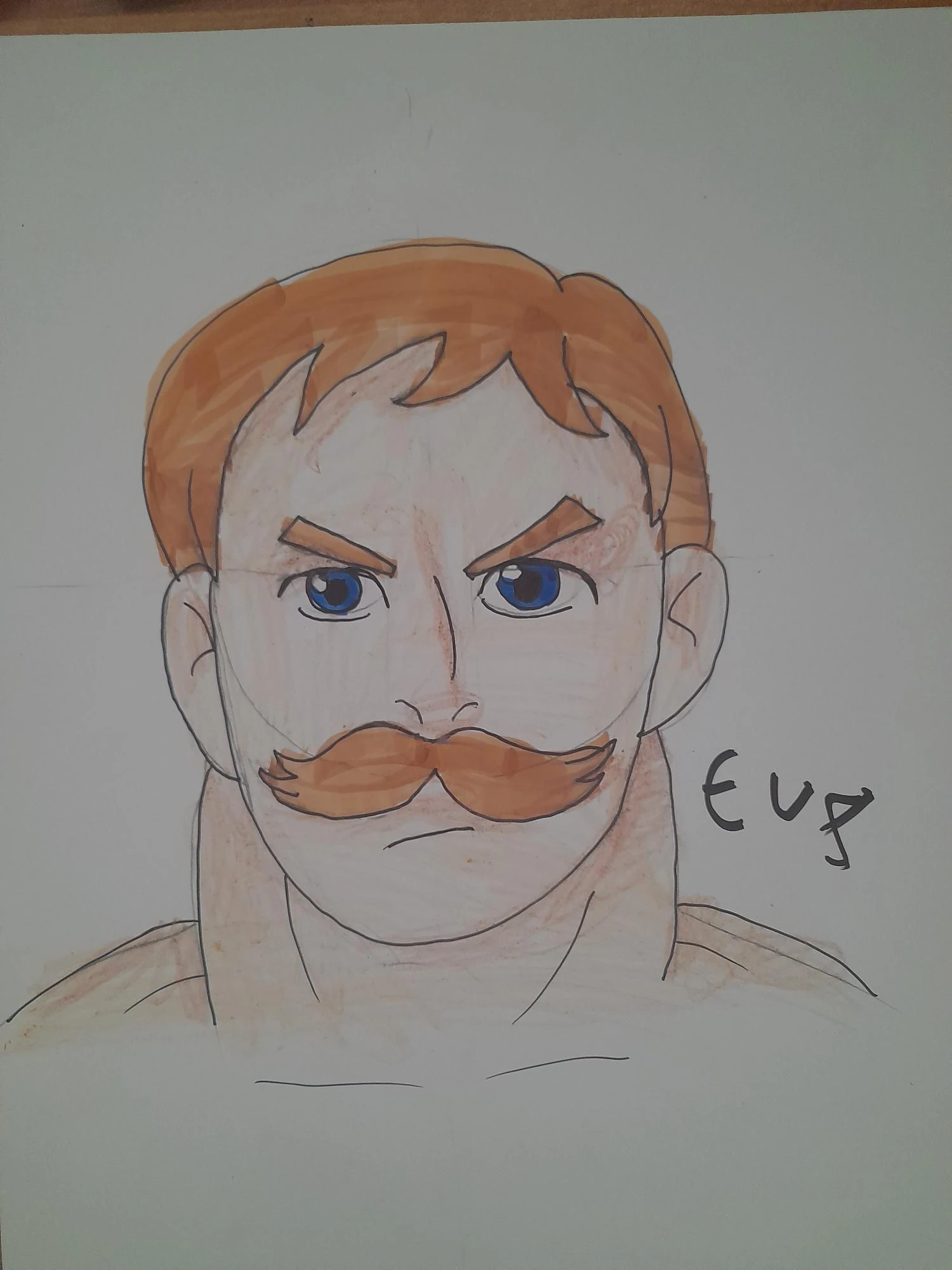 My drawing of Escanor | Fandom