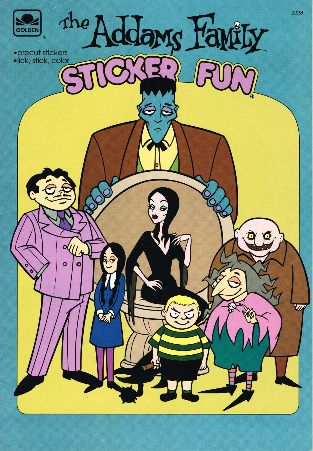 The Addams Family Sticker Fun | Addams Family Wiki | Fandom