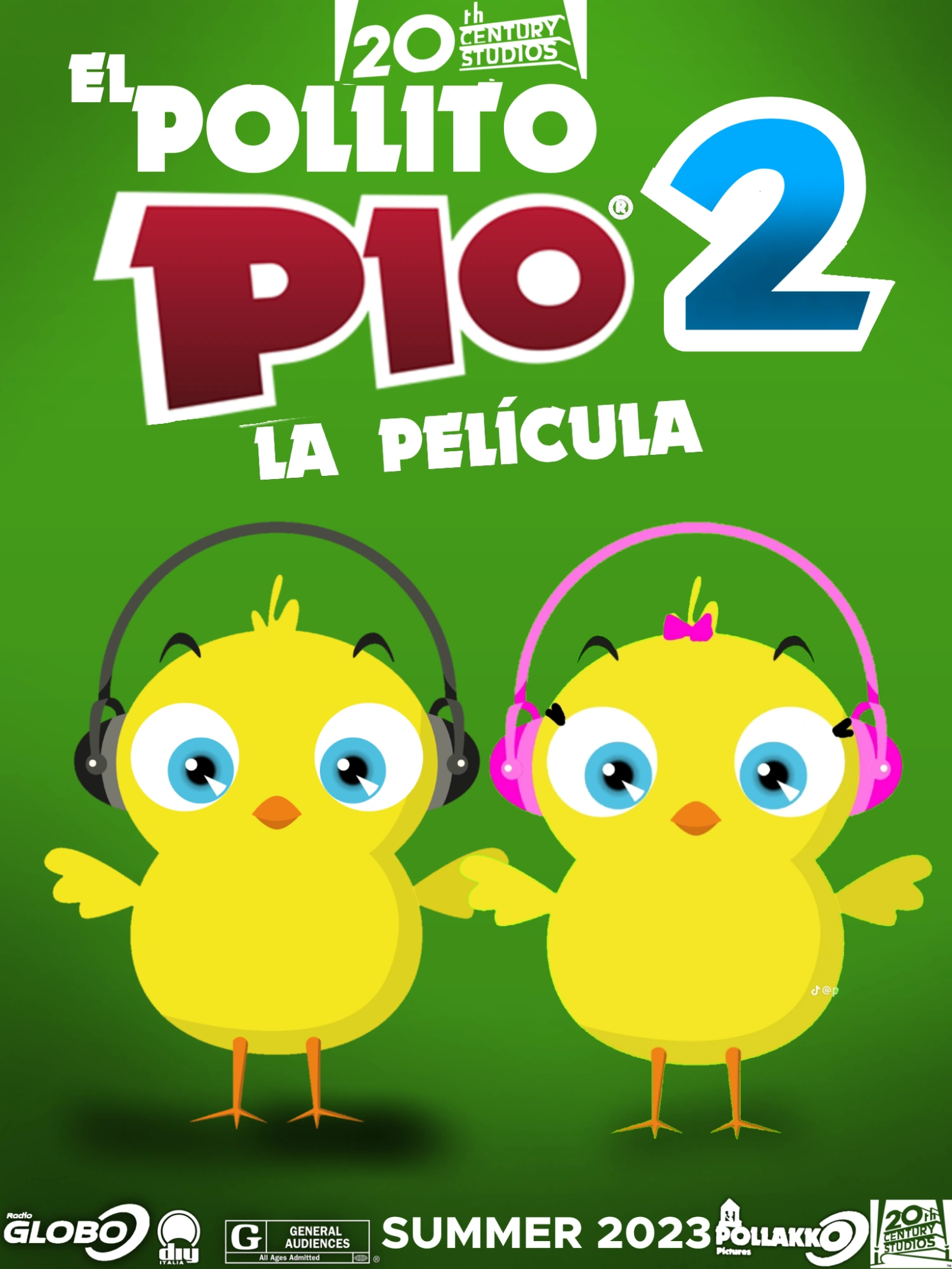 El Pollito Pio 2 La Película (2023) [Rated G] | Fandom
