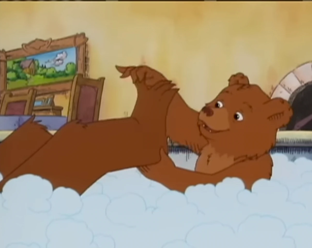 Little Bear playing “This little piggy” with Father Bear’s toes | Fandom