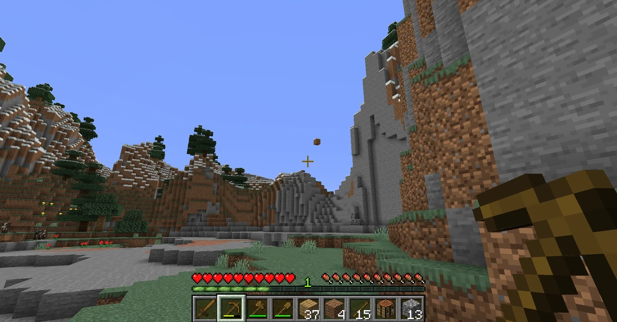 Mysterious Floating Snowy Dirt Block | OtterFan48's Wiki | Fandom