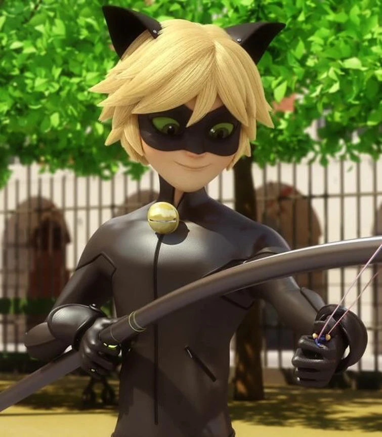 Chat noir smiling to brighten up your day | Fandom
