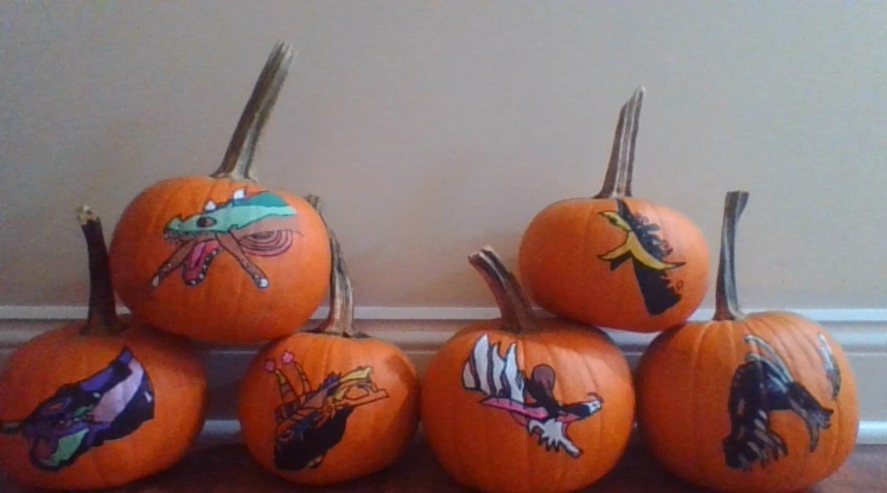 Happy Halloween! (All halloween creatures on pumpkins) | Fandom