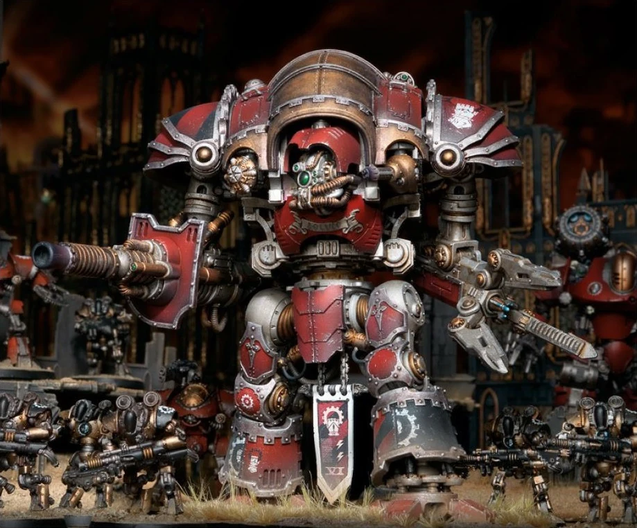 Questoris Knight Magaera | Adeptus Titanicus Wiki | Fandom