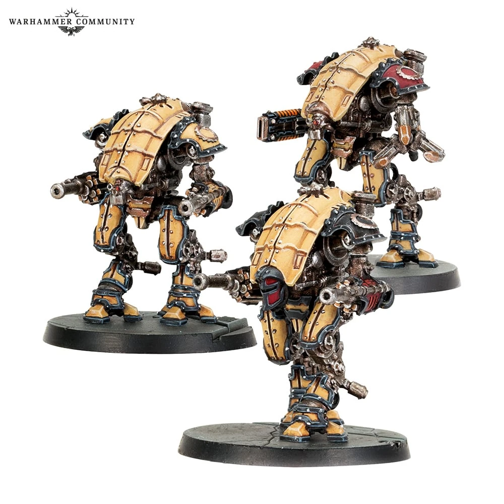 Legions Imperialis: Mechanicum Knights Moirax | Adeptus Titanicus Wiki ...