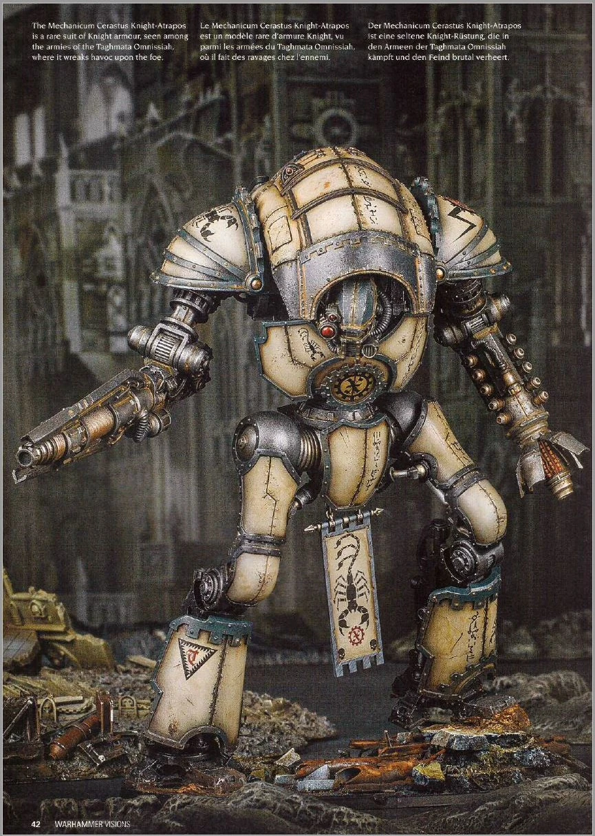 Cerastus Knight Atrapos | Adeptus Titanicus Wiki | Fandom