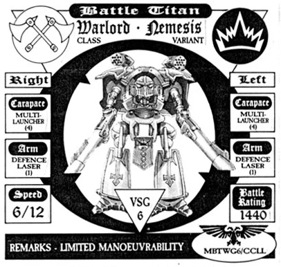 Legio Defensor (Nova Guard) | Adeptus Titanicus Wiki | Fandom