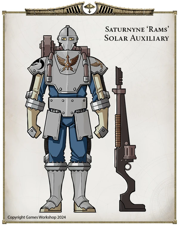 Saturnyne Rams | Adeptus Titanicus Wiki | Fandom