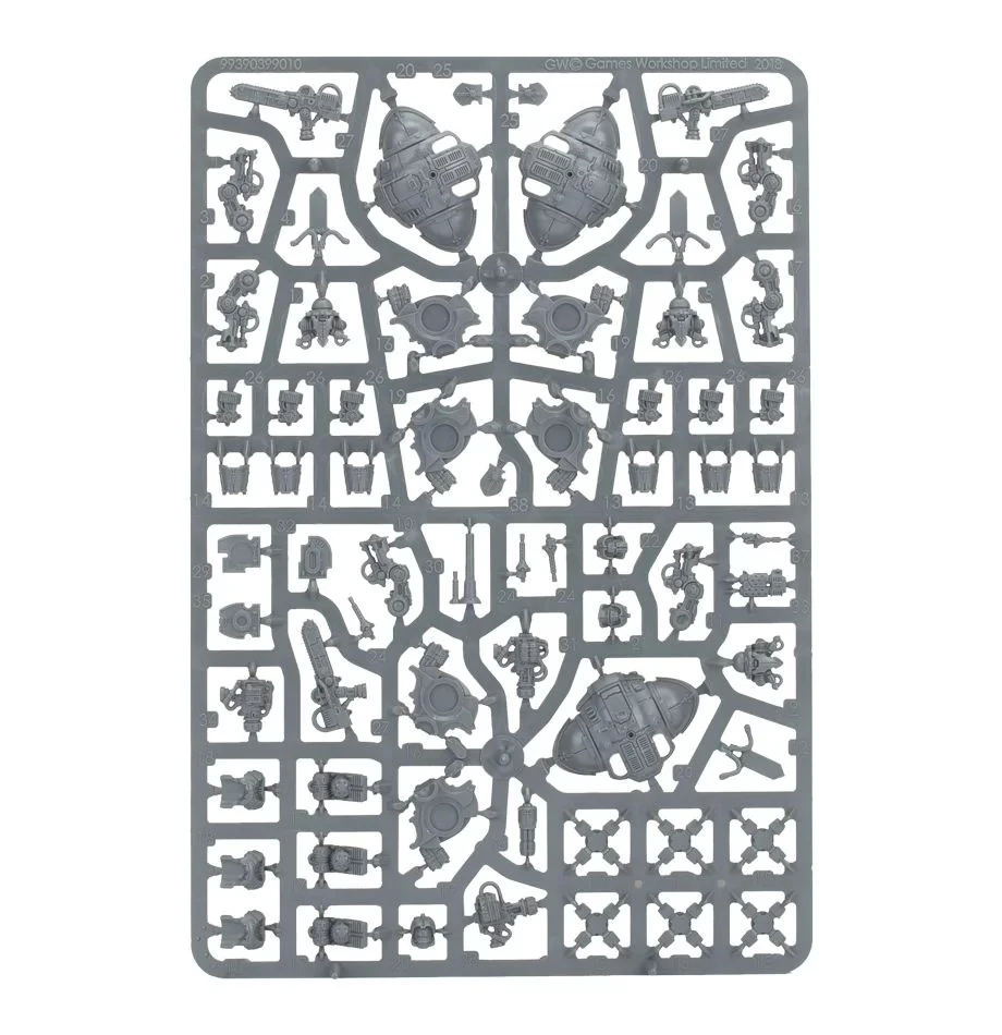99390399010 Questoris Knight Sprue | Adeptus Titanicus Wiki | Fandom
