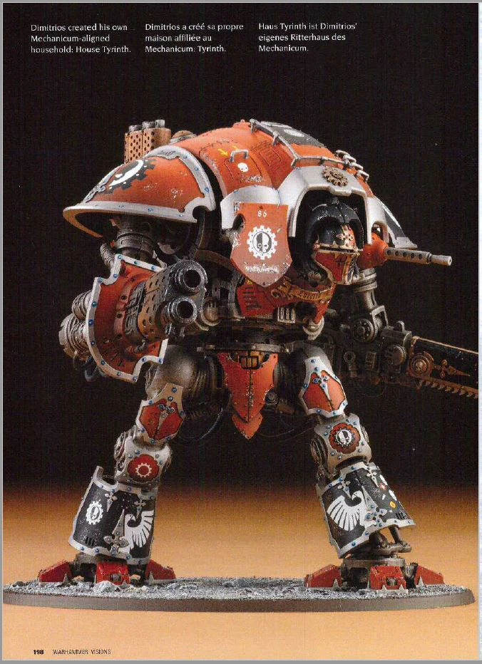 Questoris Knight Errant | Adeptus Titanicus Wiki | Fandom
