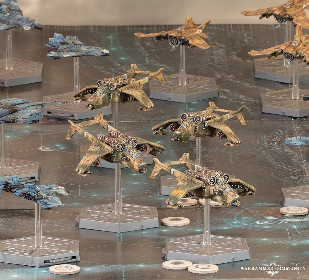 Valkyrie Assault Craft | Adeptus Titanicus Wiki | Fandom