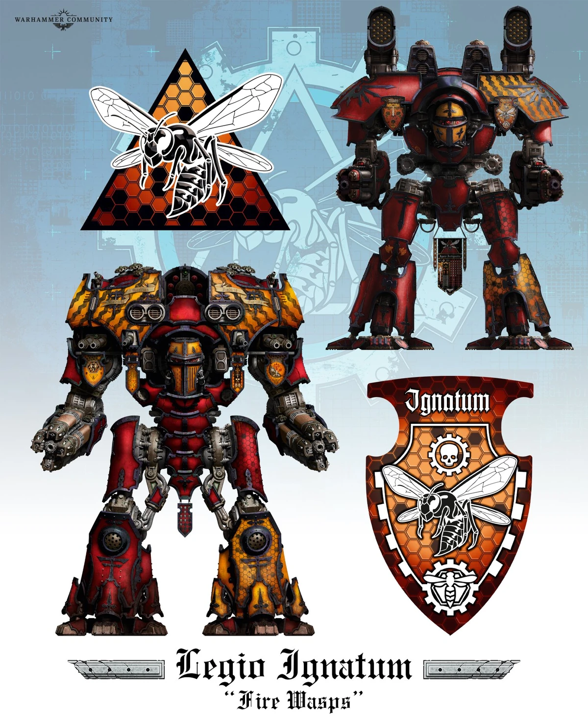 Legio Ignatum (Fire Wasps) | Adeptus Titanicus Wiki | Fandom