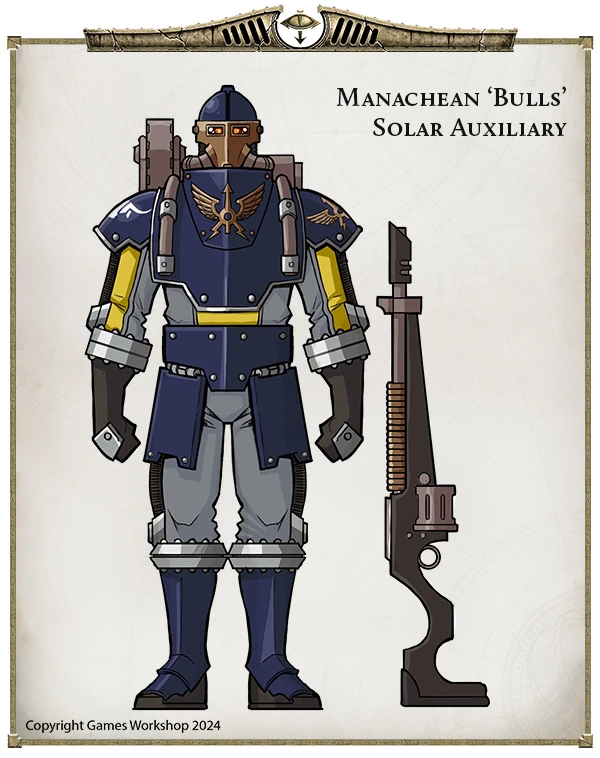 Manachean Commonwealth Bulls | Adeptus Titanicus Wiki | Fandom