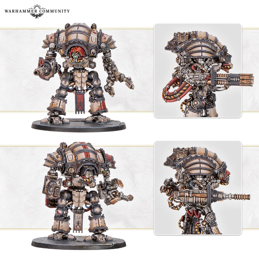 Legions Imperialis: Mechanicum Questoris Knights Magaera and Styrix ...